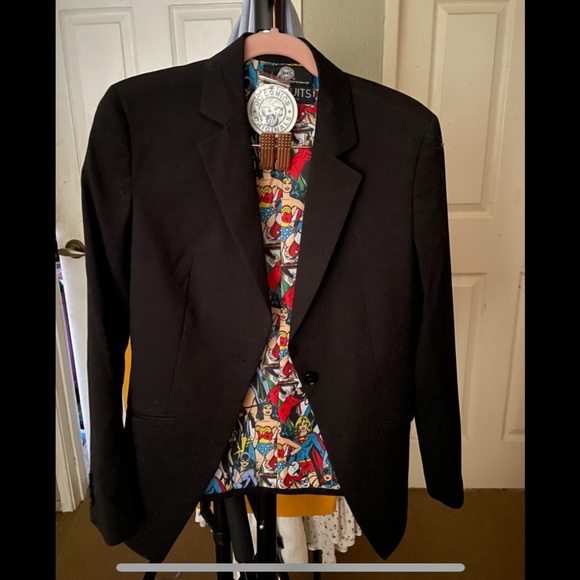 DC Comics | Jackets & Coats | Dc Blazer | Poshmark